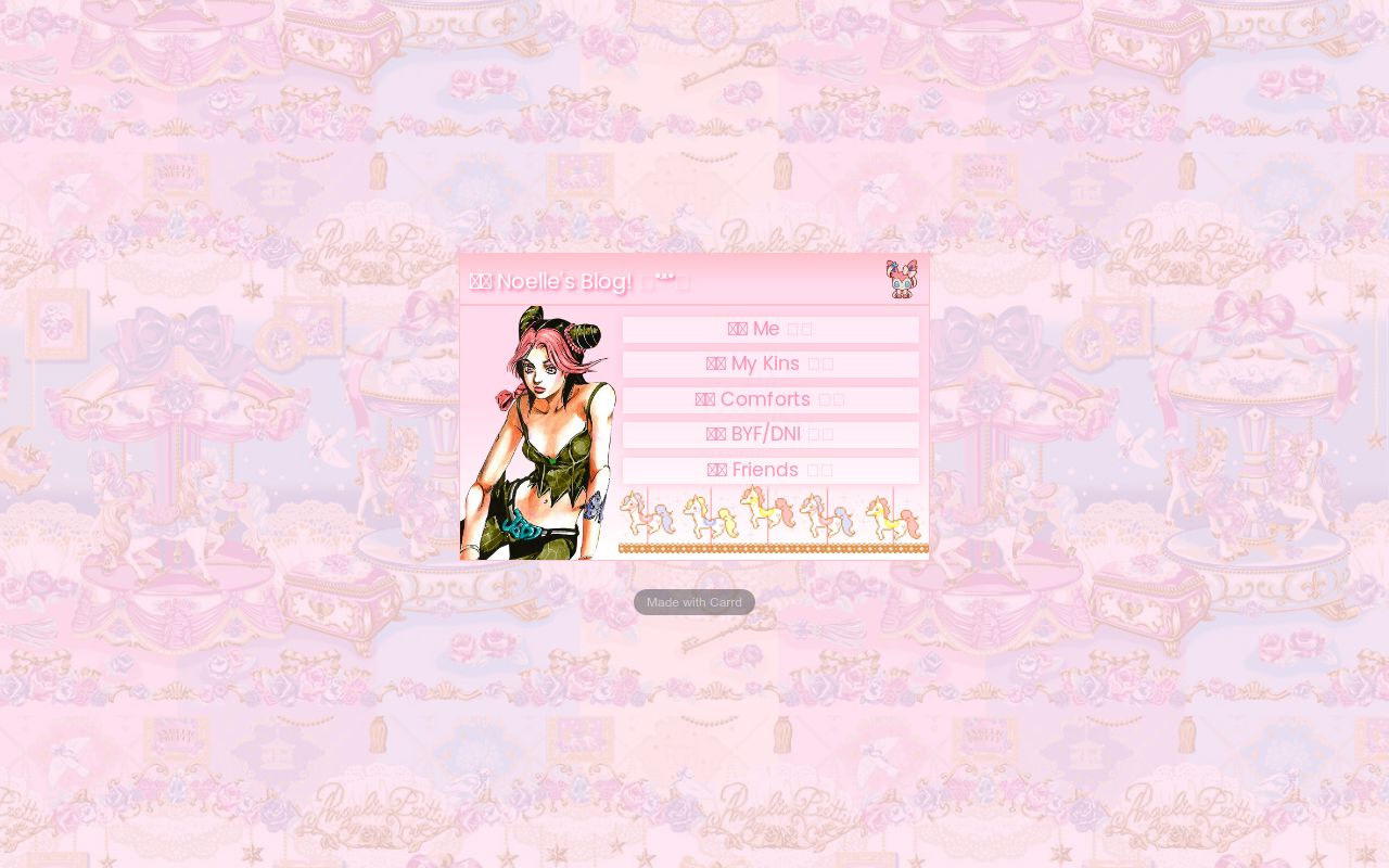 ୨୧ Noelle's Card ฅ^•ﻌ•^ฅ